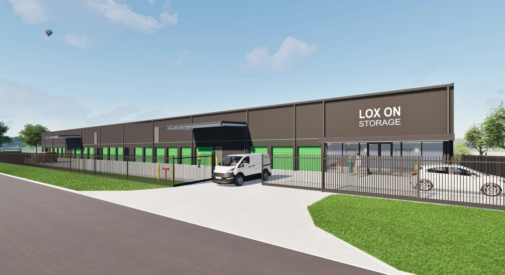 Loxon Gladstone | Self Storage Build | Cloustruct